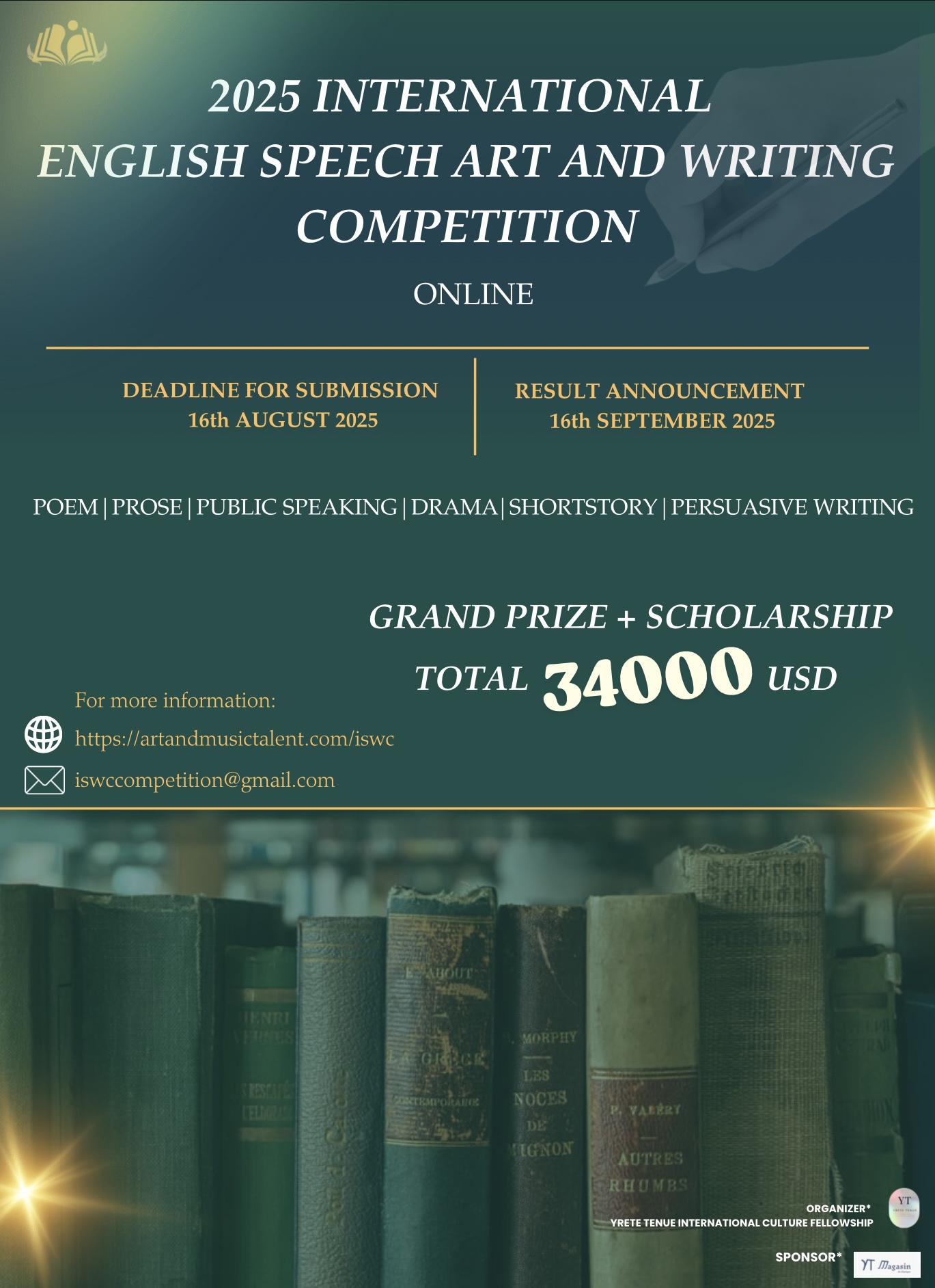 ICMT, IYPO & ISWC Competitions